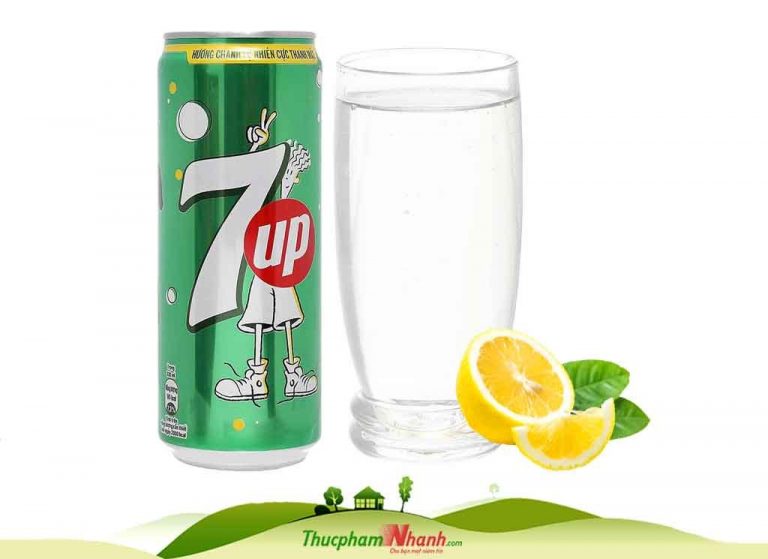 Sỉ lẻ Nước ngọt 7Up - Lon 330ml | Thực Phẩm Nhanh